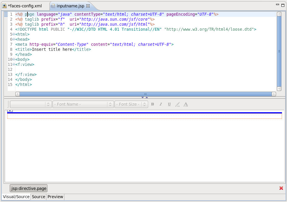 Chapter 5 Editing The Jsp View Files