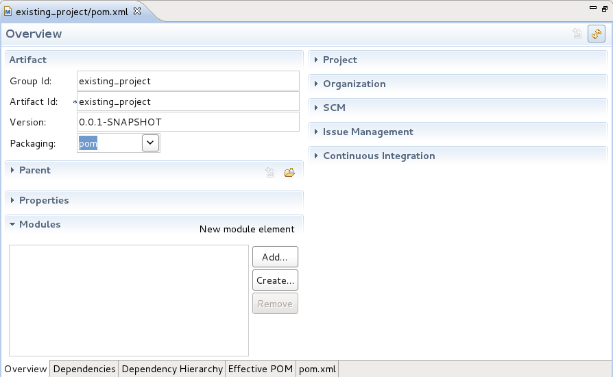 Chapter 4 Adding Maven Support To An Existing Project